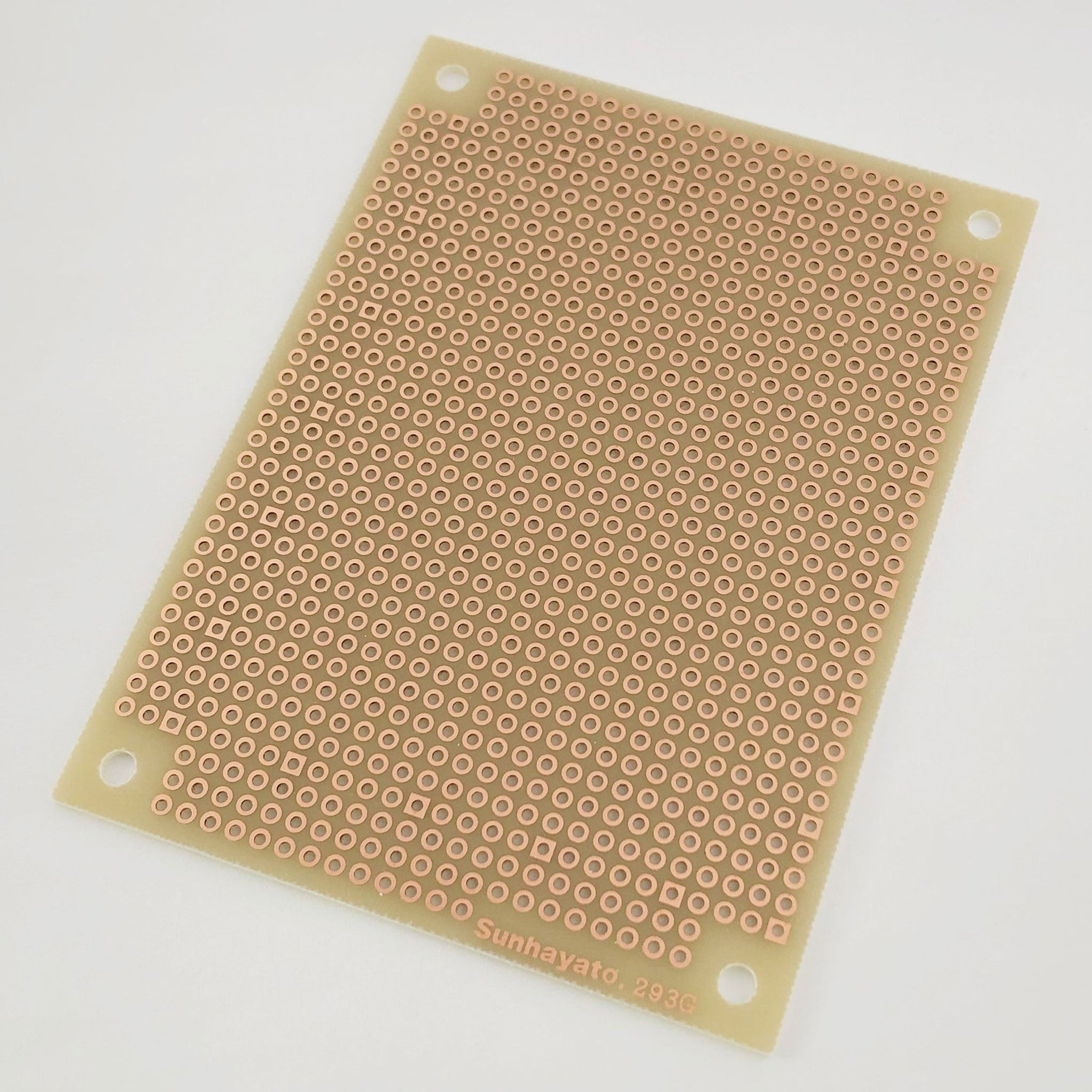 小型ユニバーサル基板（ガラスコンポジット片面／72×95×1.2t）（ICB-293G） — サンハヤト 公式オンラインショップ