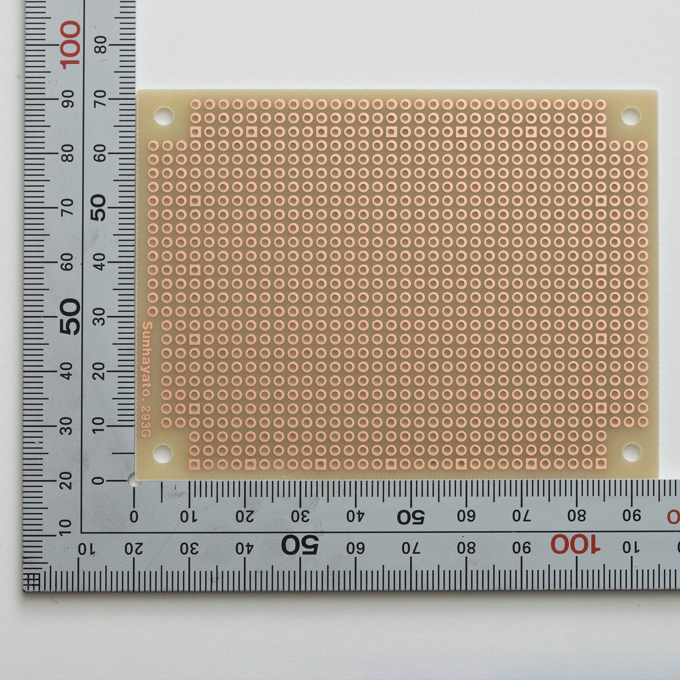 小型ユニバーサル基板（ガラスコンポジット片面／72×95×1.2t）（ICB-293G） — サンハヤト 公式オンラインショップ