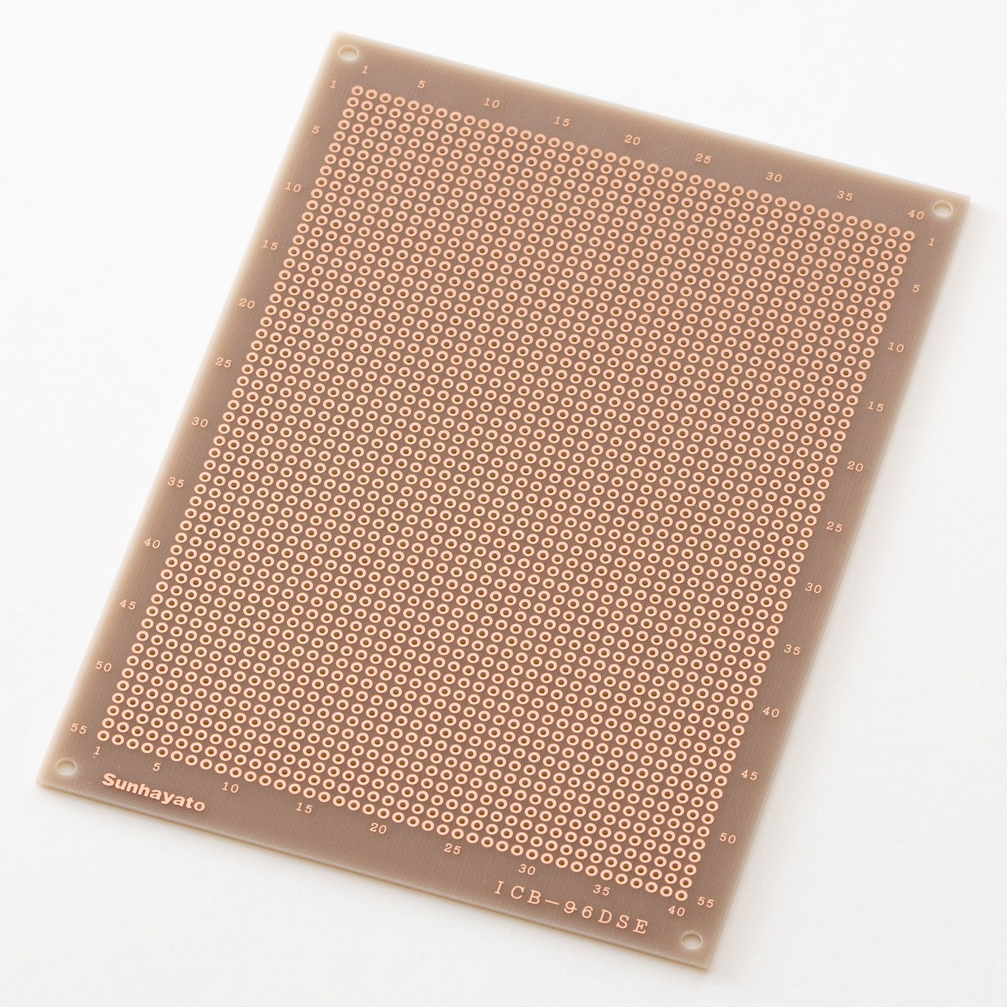 ユニバーサル基板（ガラスコンポジット両面／115×160×1.6t）（ICB-96DSE） — サンハヤト 公式オンラインショップ